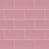 Merola Tile Projectos Blush Pink 3-7/8 in. x 7-3/4 in. Ceramic Floor ...