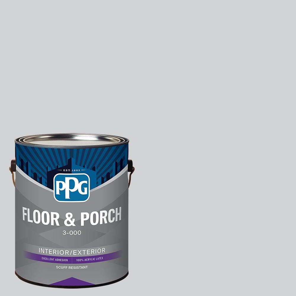 PPG 1 gal. PPG1011-2 Elemental Satin Interior/Exterior Floor and Porch ...