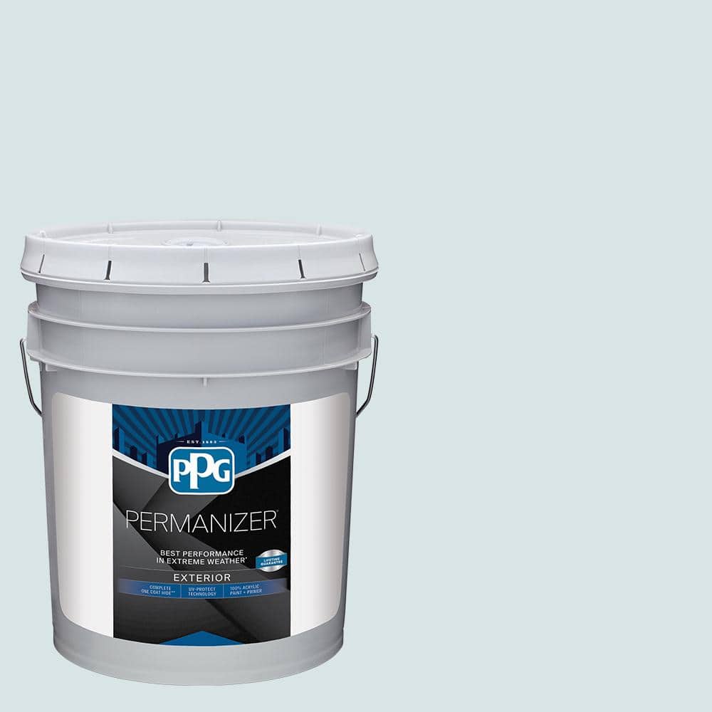 PERMANIZER 5 gal. PPG1151-1 Beachcomber Flat Exterior Paint PPG1151-1PZ ...