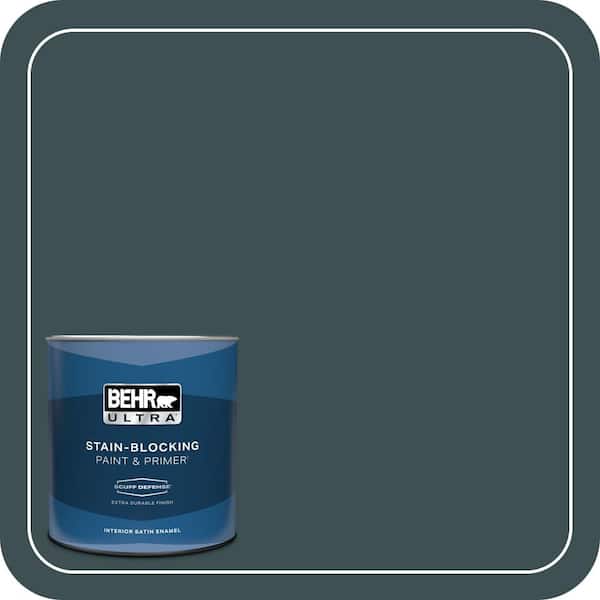 BEHR ULTRA 1 qt. #S440-7 Thermal Extra Durable Satin Enamel Interior ...