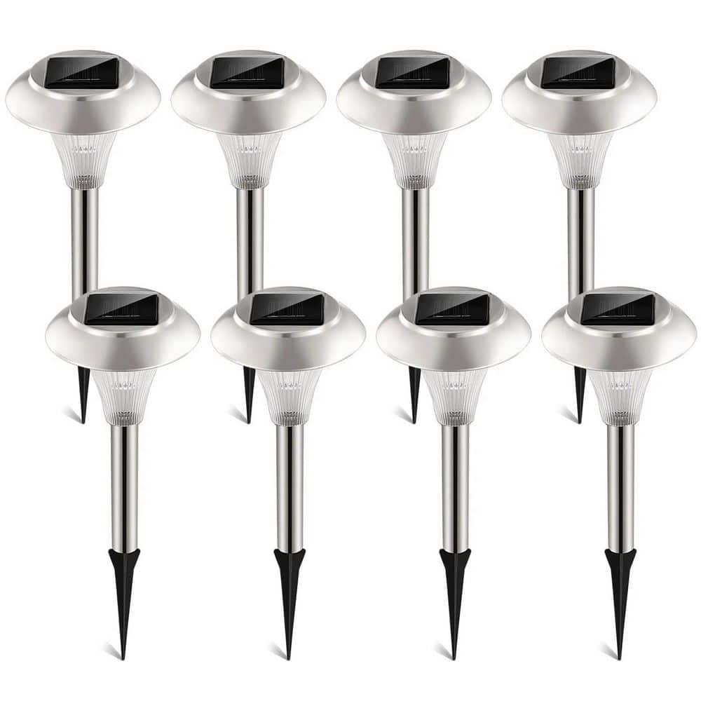 Cubilan 8-Pack Color Changing Solar Garden Lights, IP44 Waterproof ...