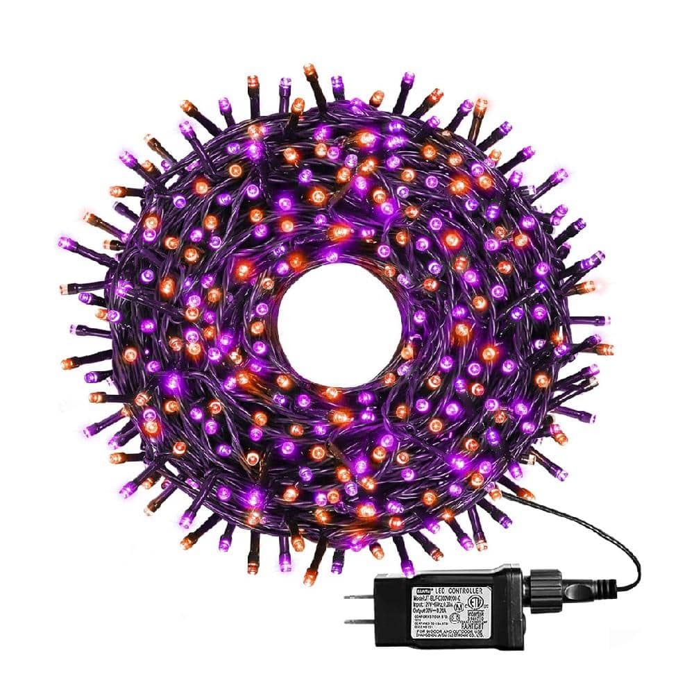 Lukyamzn 500 Light 164 ft. Outdoor Plug-in Integrated LED Fairy String ...