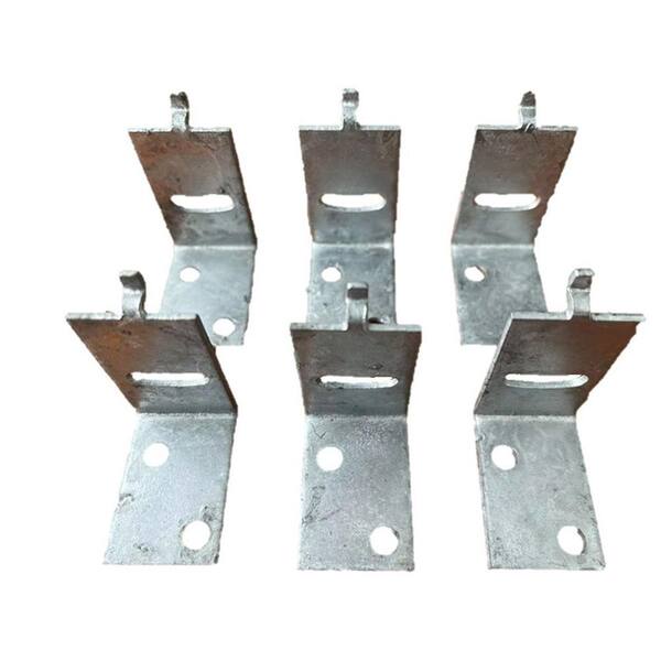 PostMaster Corner Clip Texture Black 6pk N25553 - The Home Depot