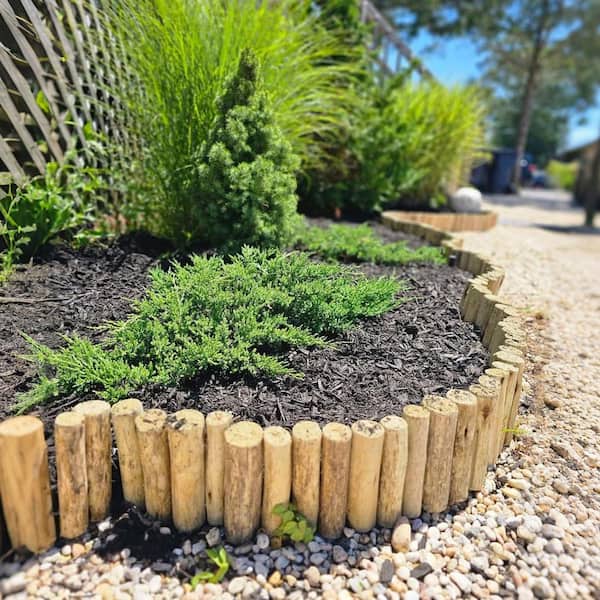 Wood Garden Edging
