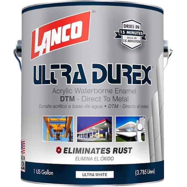 Lanco Ultra Durex Acrylic Waterborne Enamel 1 gal. Pastel Base High ...