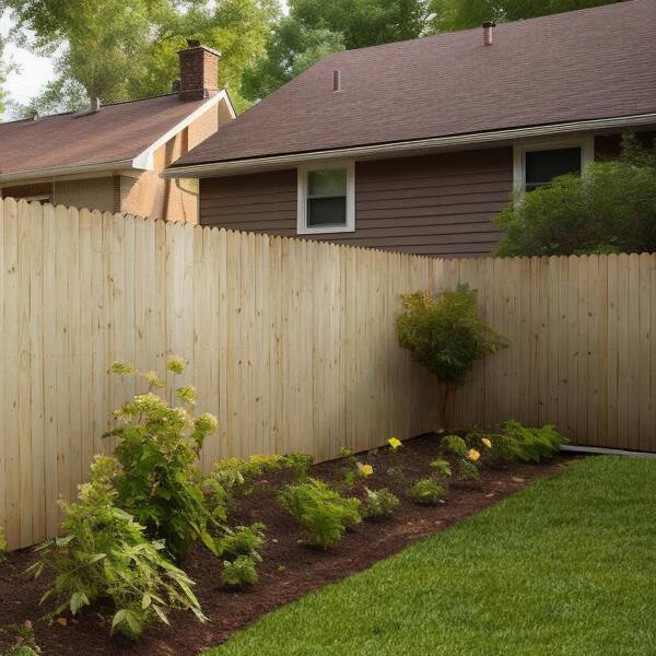 6 ft - Wood Fence Panels - The Home Depot