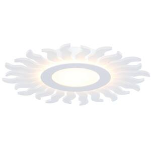 Designers Fountain 14 in. Voice Controlled Colors White Smart ...