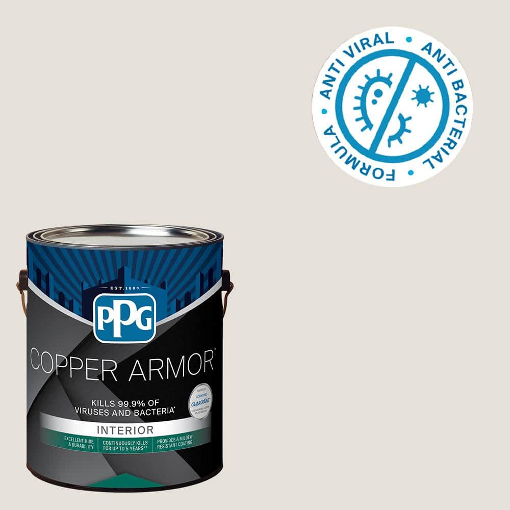 COPPER ARMOR 1 gal. PPG14-31 Paraffin Semi-Gloss Antiviral and ...