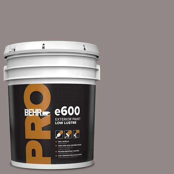 BEHR PRO 5 gal. #PPU17-16 Polished Stone Low Luster Exterior Paint ...