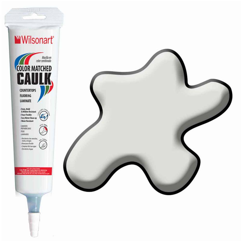Wilsonart Color Matched 5.5 oz. Fashion Grey Laminate Caulk WA-D381 ...