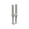 Simpson Strong-Tie CBSQ Hot-Dip Galvanized Standoff Column Base for 4x4 ...