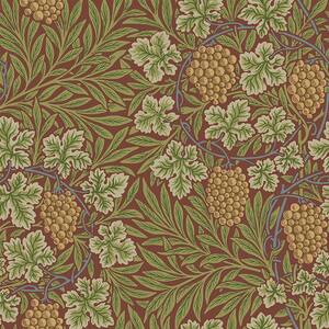 Chesapeake Spinney Red Pre-Pasted Non-Woven Wallpaper Sample 4134 ...