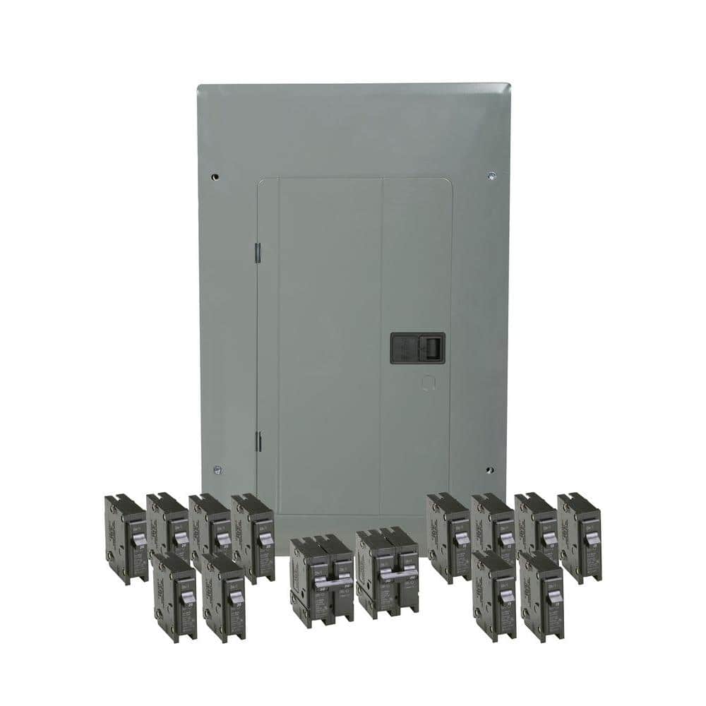 Eaton BR 100 Amp 20 Space 20 Circuit Indoor Main Breaker Loadcenter ...