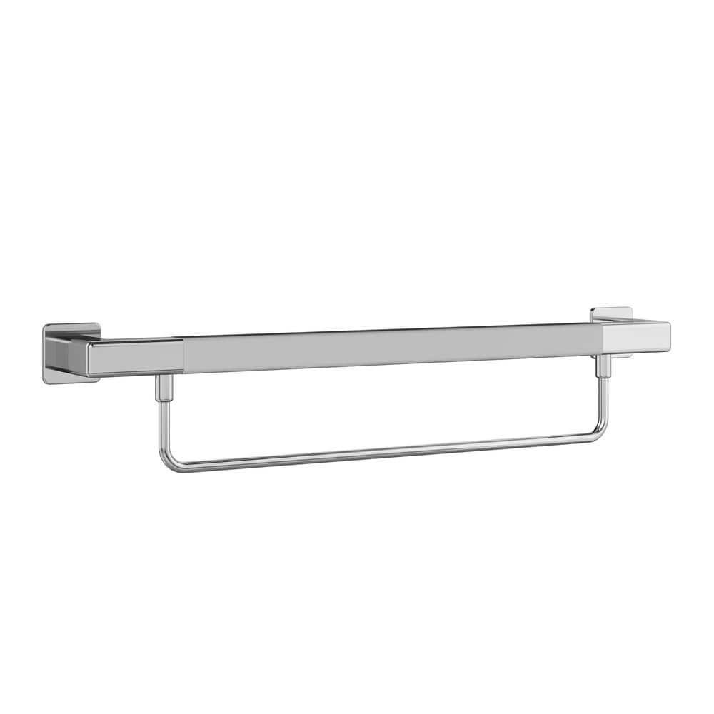PULSE Showerspas Seville 24 in. Safety Bar in Polished Stainless Steel ...