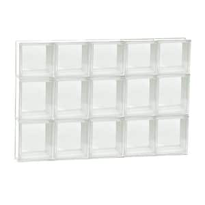 Clearly Secure 31 in. x 15.5 in. x 3.125 in. Frameless Non-Vented Clear ...