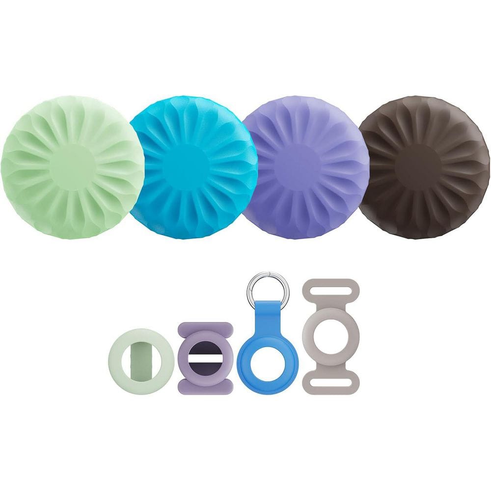 EKIEUDL Item Finder Tags with Waterproof Keychain for iOS Devices 4 ...