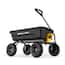 GORILLA CARTS 1,500 lb. Super Heavy Duty Poly Dump Cart GOR10-16 - The Home Depot