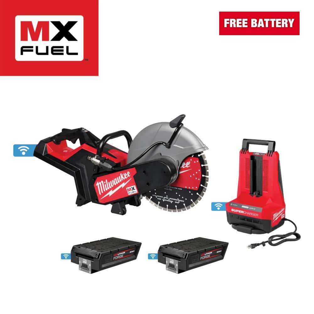 Milwaukee MX FUEL Lithium-Ion 14 in. Cut Off Saw Kit with RAPIDSTOP ...