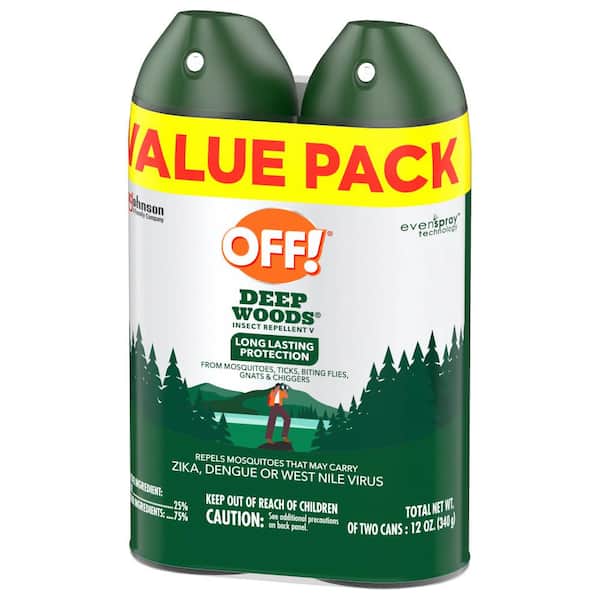 OFF! Deep Woods Insect Repellent V, Up to 8 Hours of Mosquito ...