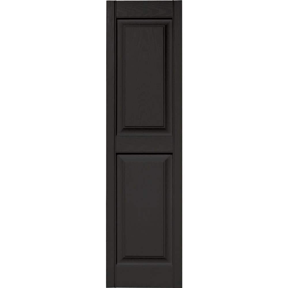 Reviews for Builders Edge 15 in. x 55 in. Raised Panel Vinyl Exterior ...
