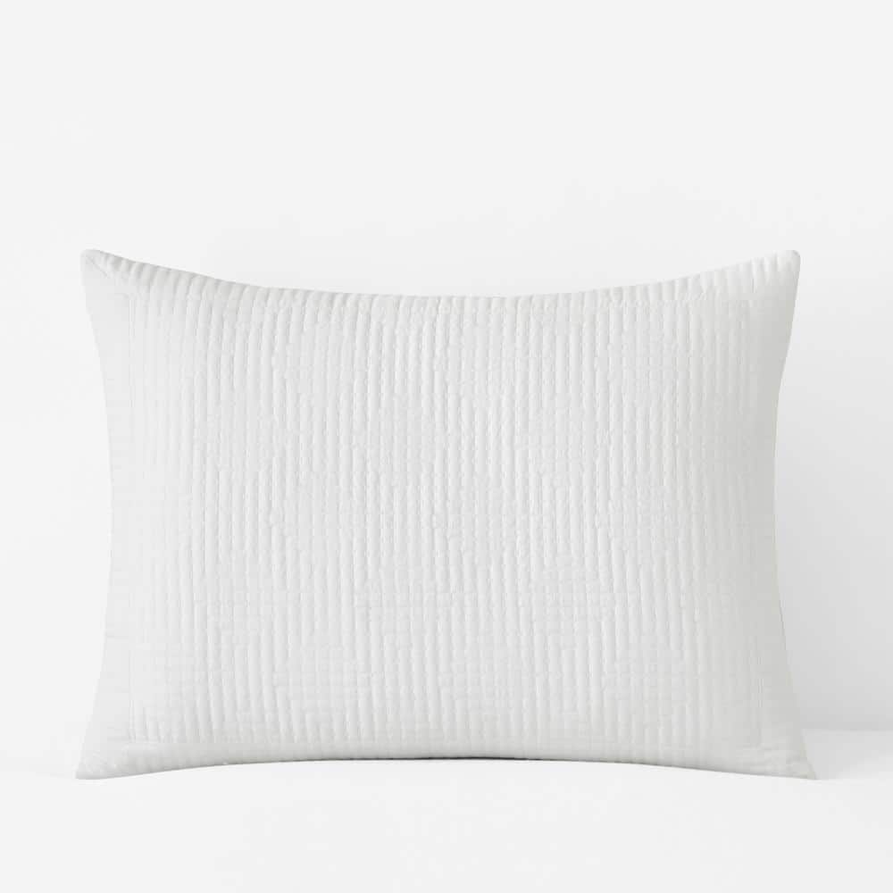 The Company Store Legends Hotel White King Cotton Sateen Sham 51486F-K ...