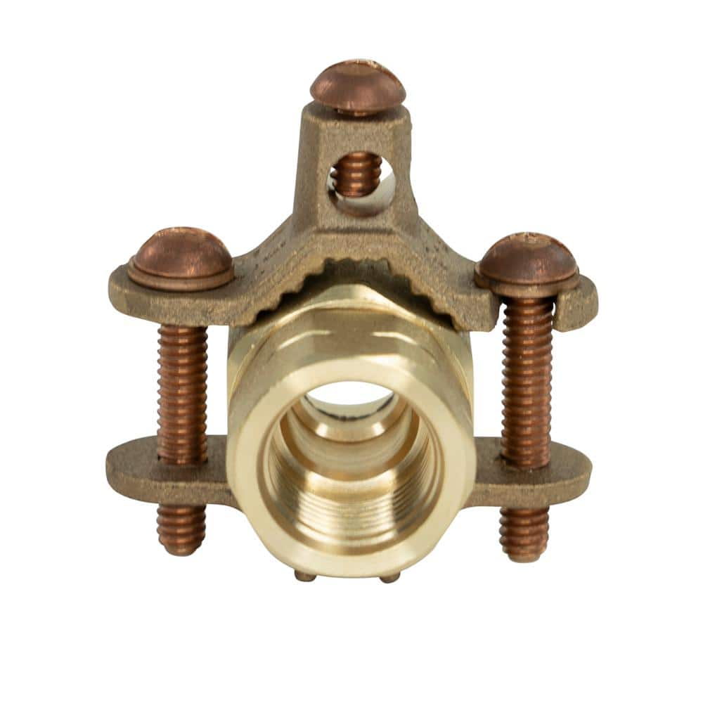Buy 1/2 in.- 3/4 in. CSST System Brass Bonding Clamp Online at Lowest ...