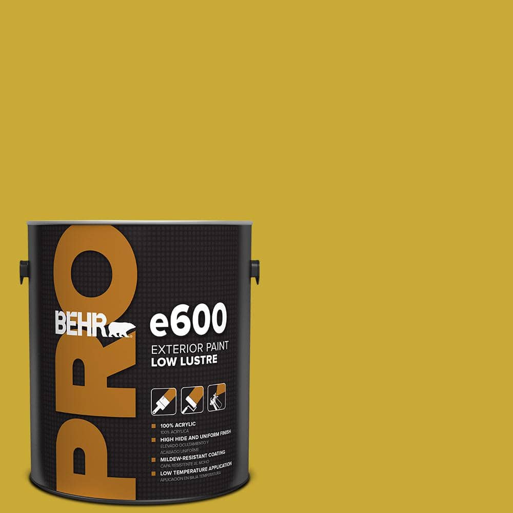 BEHR PRO 1 gal. #P320-7 Sweet and Sour Low Luster Exterior Paint ...