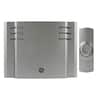 GE Wireless Door Chime with 8 Sounds, Nickel 19303 - The Home Depot