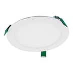 Lithonia Lighting Wafer 8 in. White Selectable New Construction or ...