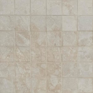 MSI Take Home Tile Sample - Alessio Ivory 4 in. x 4 in. Matte Ceramic ...