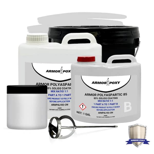 Reviews for Gorilla 1 Gal. Gray High-Gloss 2 Part Epoxy Interior ...