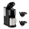 Cuckoo CCM-AK011B 3-in-1 1.2L K-Cup Coffee Maker with 5-Cup Sizes and ...
