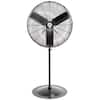 iLIVING 30 in. Oscillating Pedestal Fan with 8400 CFM, Adjustable ...