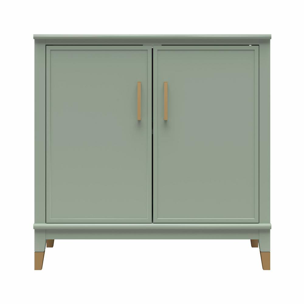 CosmoLiving by Cosmopolitan Westerleigh, Pale Green 33.4 in H, Storage ...