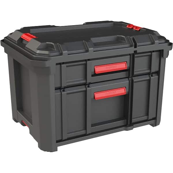 Husky Build-Out 22 in. Modular Tool Storage 2-Drawer Tool Box HKY22855 ...