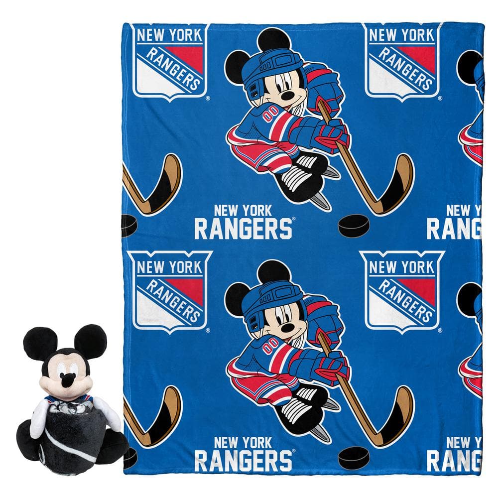 THE NORTHWEST GROUP NHL NY Rangers Ice Mickey Hugger Pillow and Silk ...