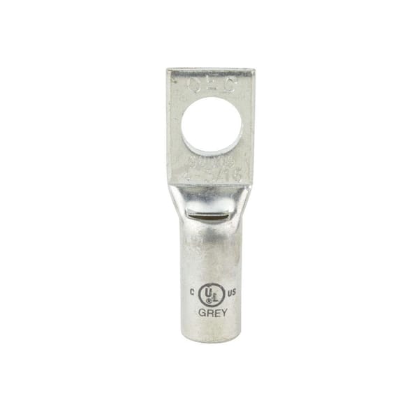 Commercial Electric Copper 1-Hole Straight Short Barrel Compression Lug ...