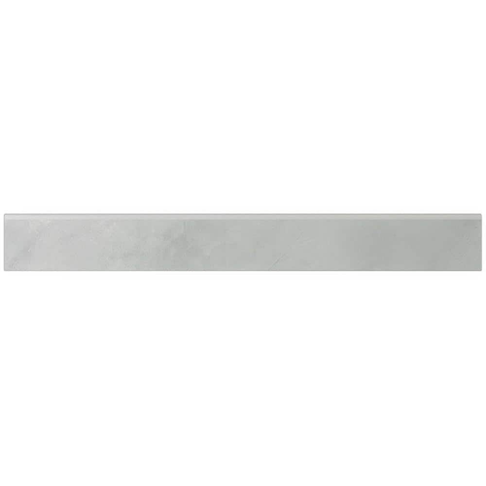 Ivy Hill Tile Ryx Delight Gray 3 in. x 32 in. Matte Porcelain Wall ...
