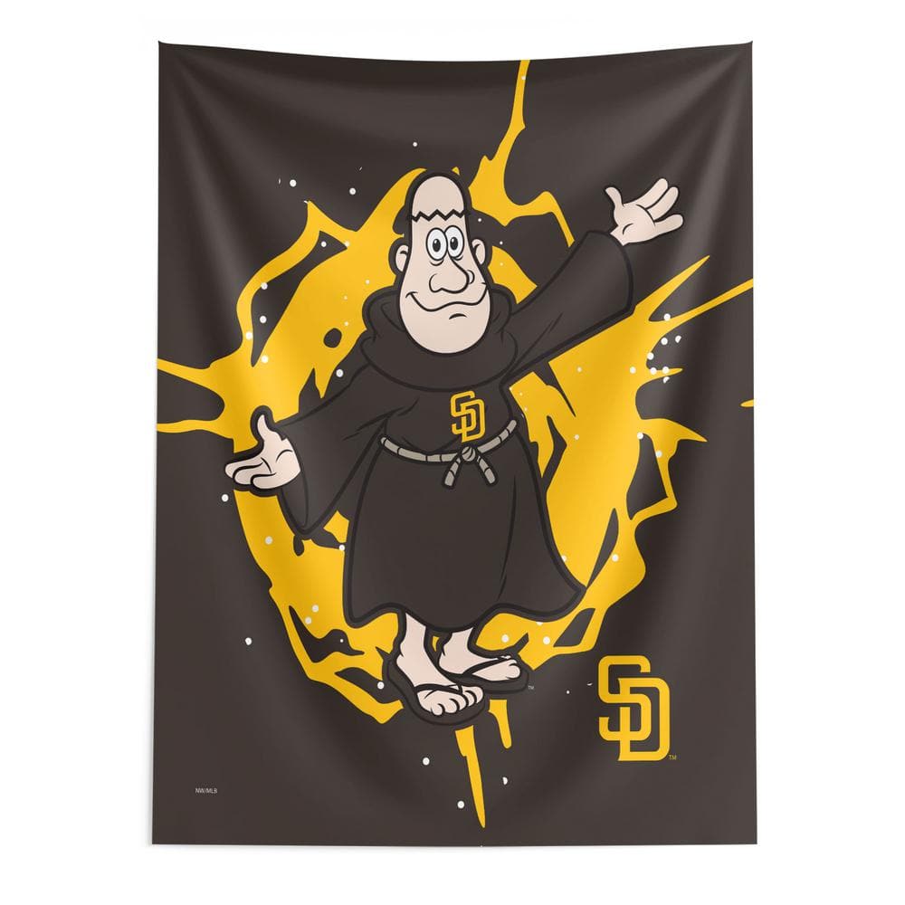 THE NORTHWEST GROUP MLB Padres Mascot Printed Wall Hanging ...