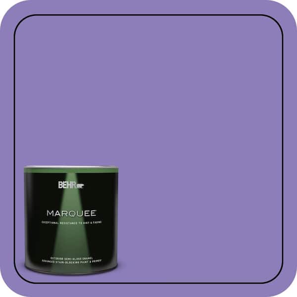 BEHR MARQUEE 1 qt. #P560-5 Unimaginable Semi-Gloss Enamel Exterior ...