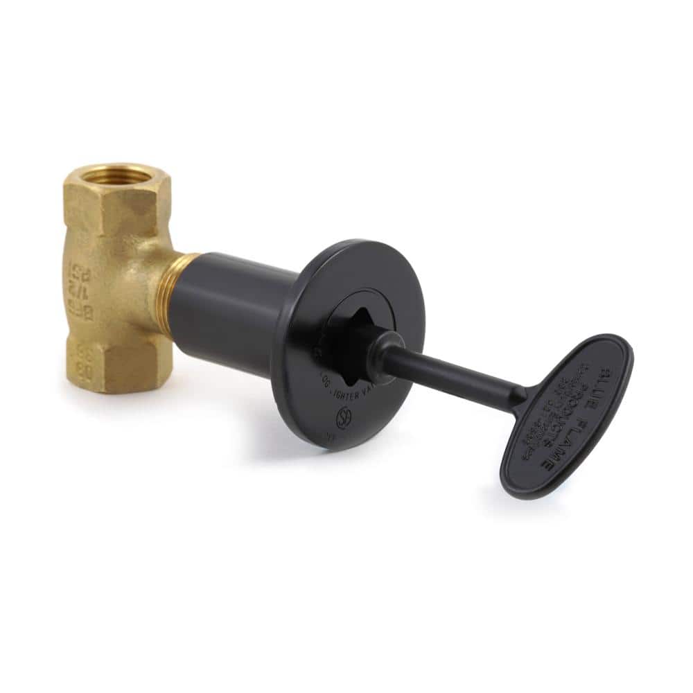 Blue Flame Multifunctional Valve Kit, Flat Black BFS.05.HD - The Home Depot