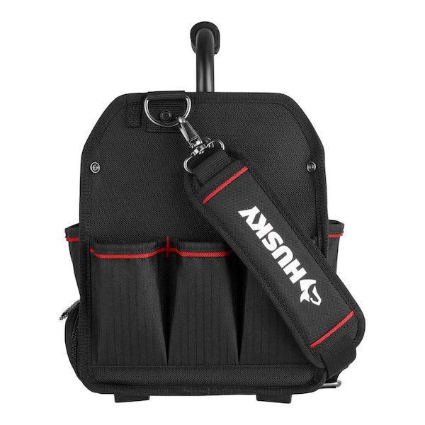 Husky 10 in. Tool Tote with Integrated Parts Bin Zone 526-316 - The ...