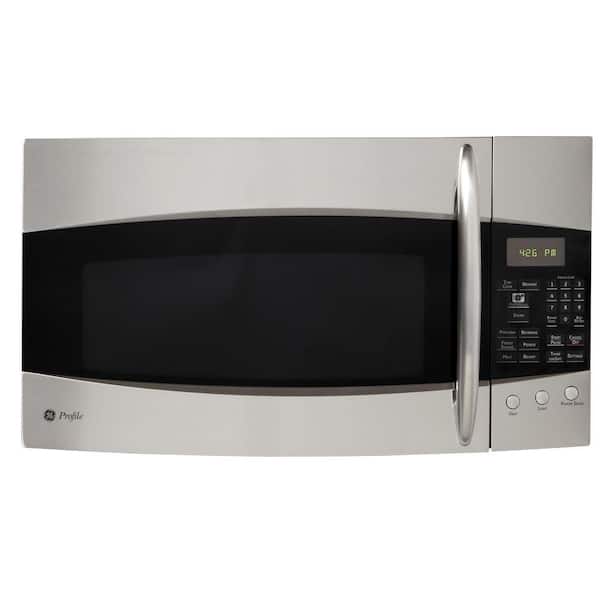 GE Profile Spacemaker 1.9 cu. ft. Over-the-Range Microwave in Stainless ...