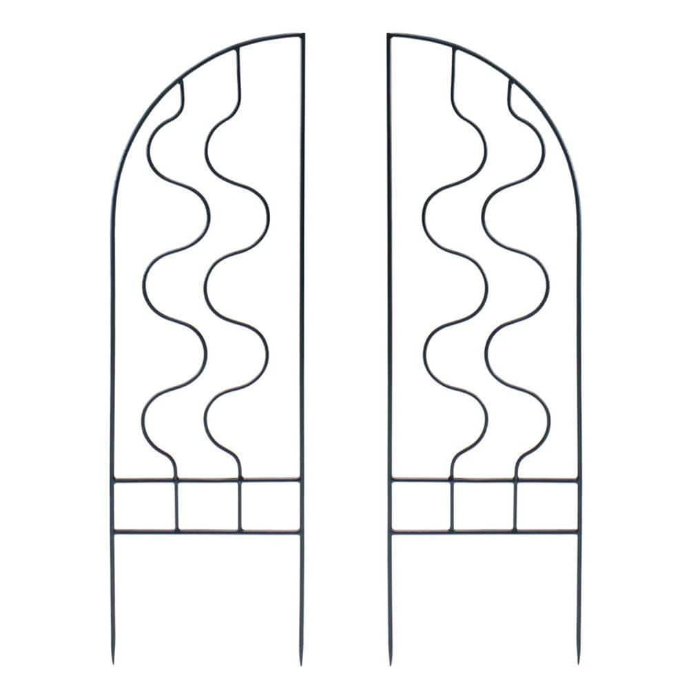 ACHLA DESIGNS Set of 2 Side Panels for Primrose Trellis, 48 in. Tall ...