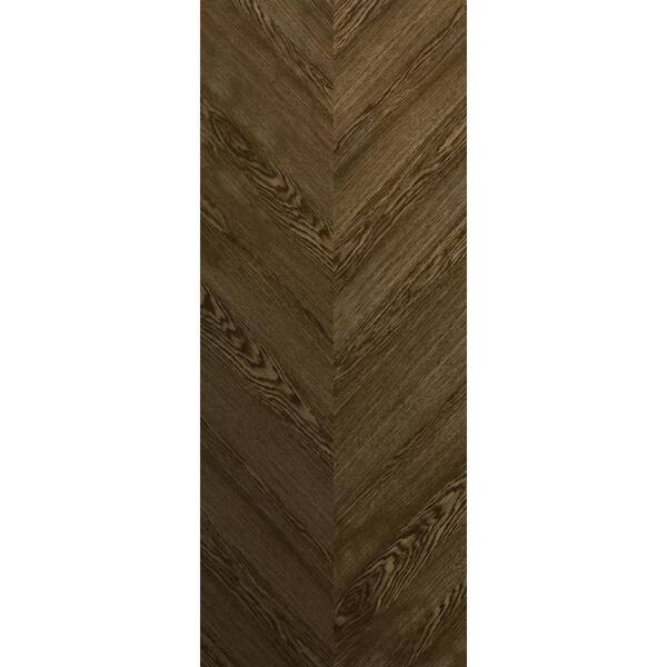 Sartodoors 18 in. x 96 in. Marble Oak Solid Wood Slab With Hardware ...