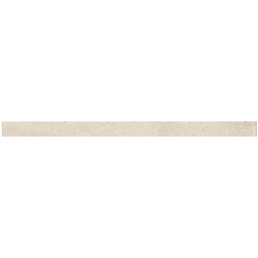 Apollo Tile Antiek White 1 x 8 Glossy Ceramic Pencil Tile Trims (0.7 sq ...