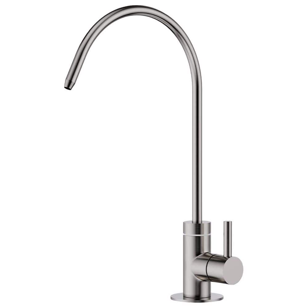 Lukvuzo Single Handle Beverage Faucet with 360 Swivel Handle Non Air ...