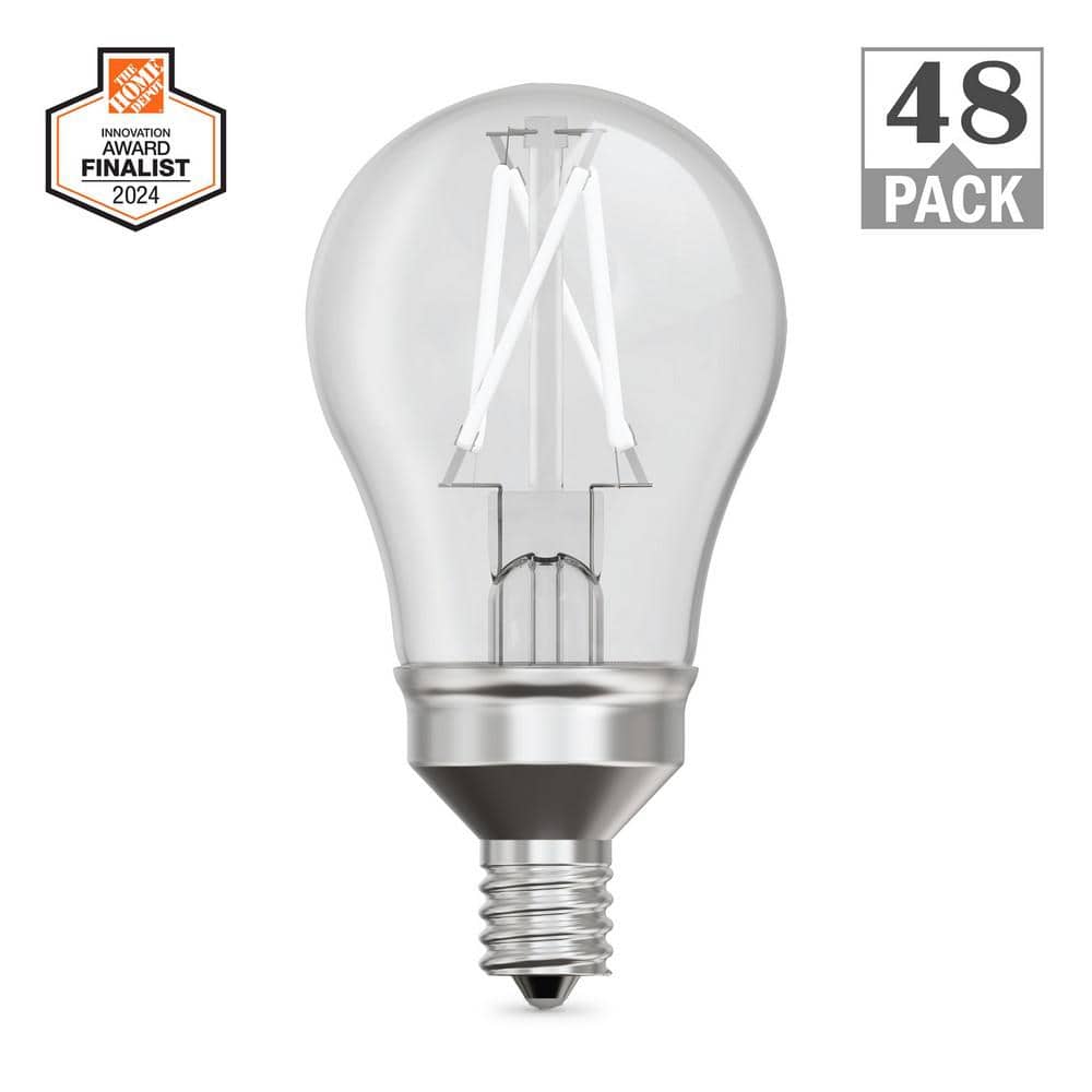 Feit Electric 40-Watt Equivalent A15 Dim White Filament CEC Clear E17 ...