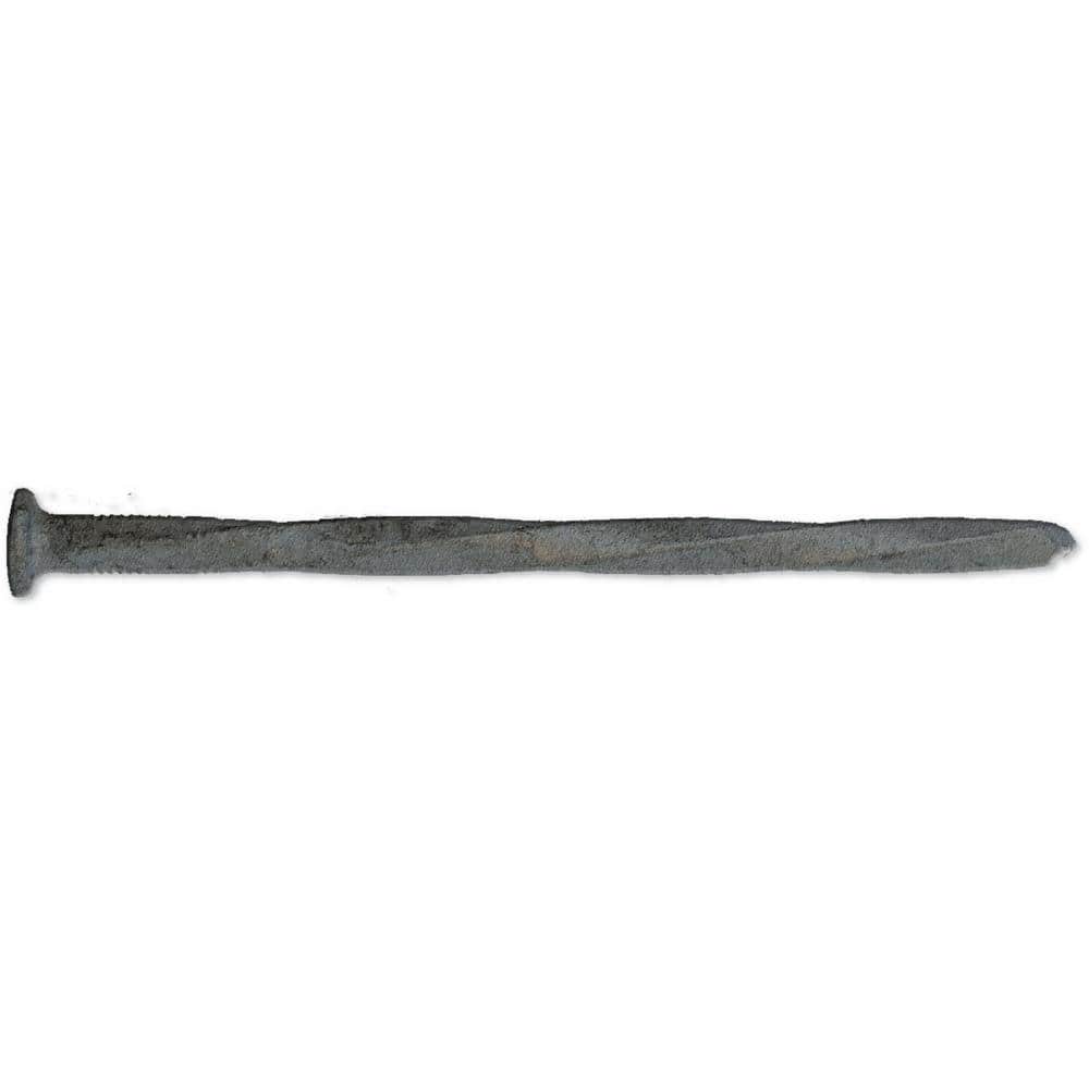 HUTTIG-GRIP 60D (5 in.) Hot Galvanized Spiral Shank Timber Tie Nail 30 ...