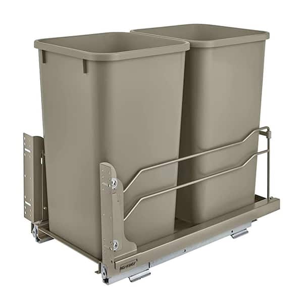 Have a question about Rev-A-Shelf Champagne Double Pull Out Trash Can ...